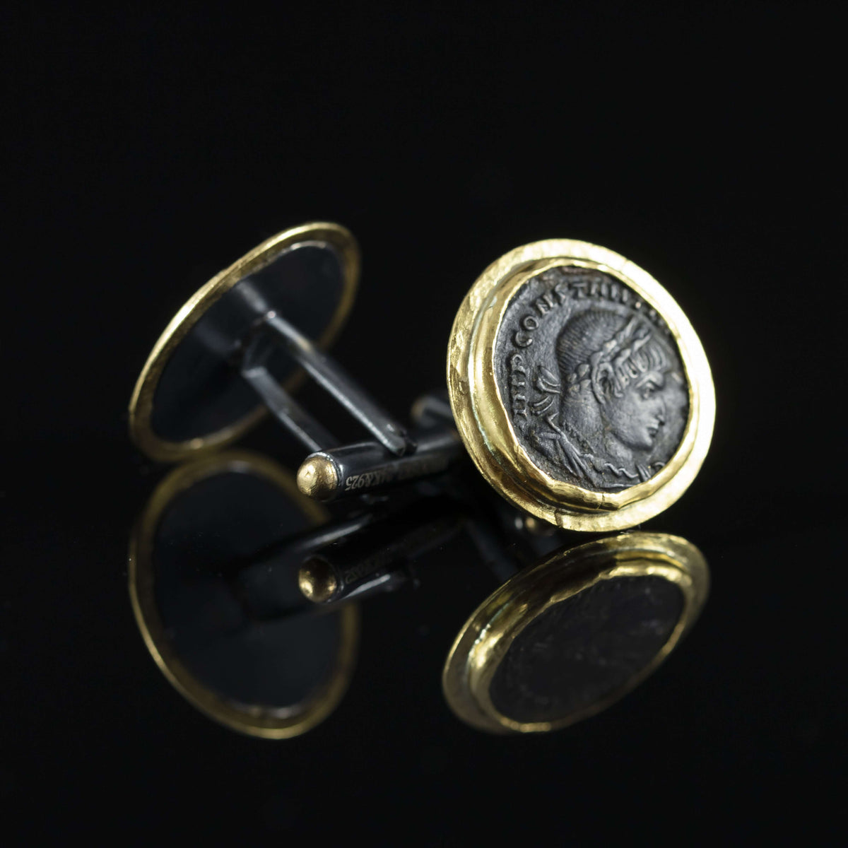 Roman Empire Copper Coin & Gold Cufflinks III – Brooski